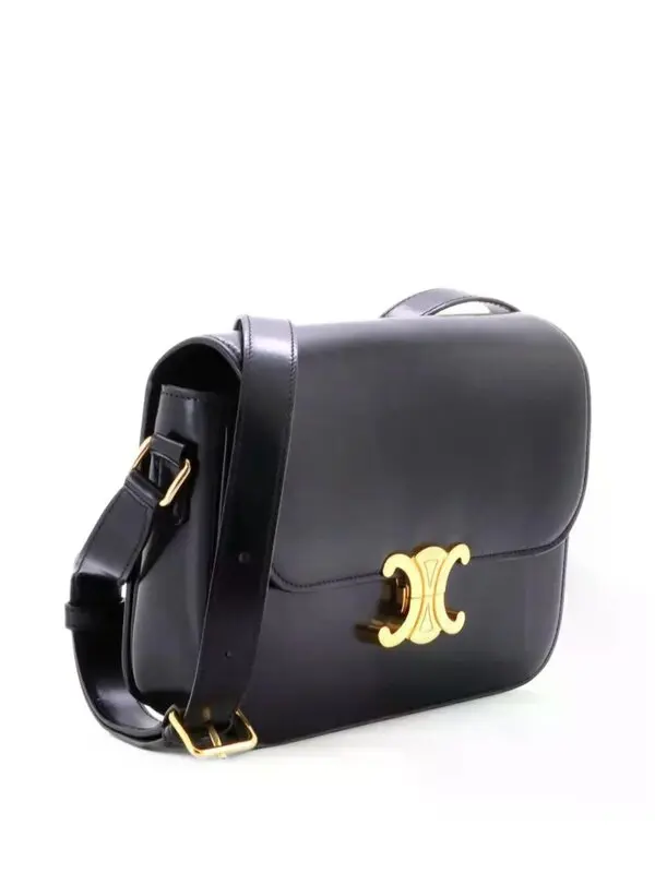 Celine Triomphe Shoulder Bag Smooth Calfskin Medium Crossbody Bag