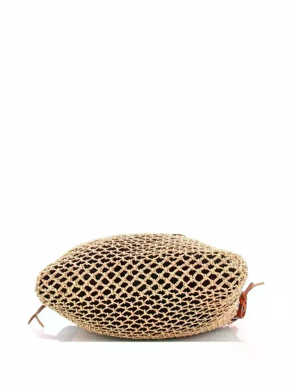 Goyard Aligre Bag Raffia Net With Coated Canvas Tote Bag
