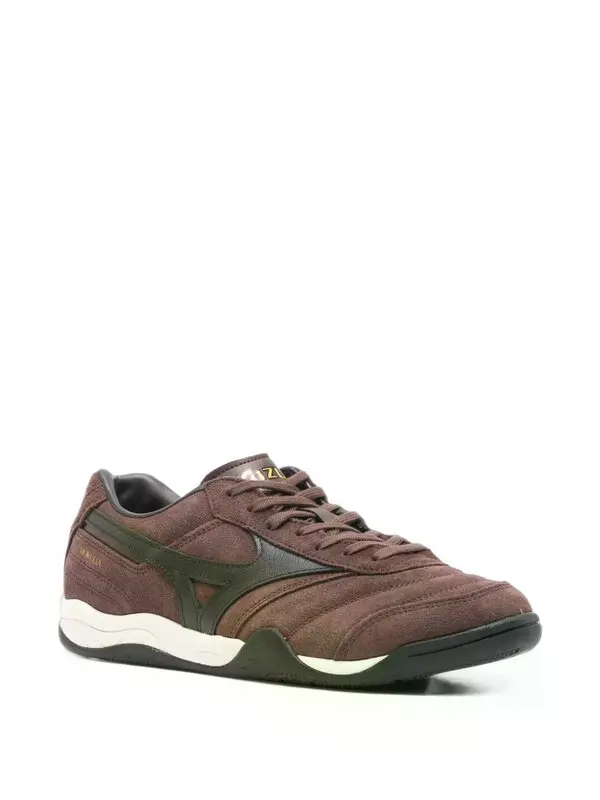Mizuno Morelia Panelled Sneakers - Brown