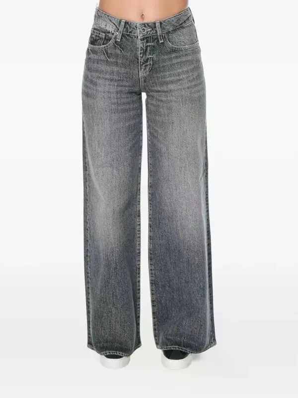 Armani Exchange Five-pocket Wide-leg Jeans