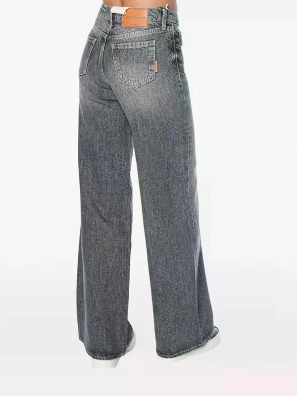 Armani Exchange Five-pocket Wide-leg Jeans
