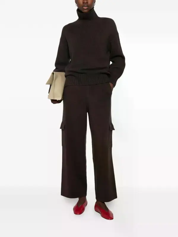 FTC Cashmere Cargo Pants - Brown