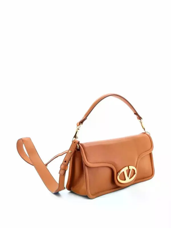 Valentino Garavani Vlogo 1960 Convertible Leather Medium Shoulder Bag
