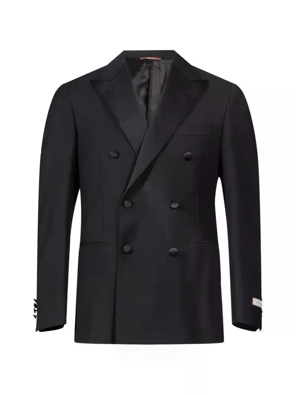 Canali Double-breasted Peaked-lapel Suit