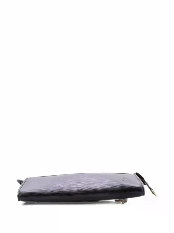 LOUIS VUITTON Pochette Accessoires Epi Leather Clutch Bag