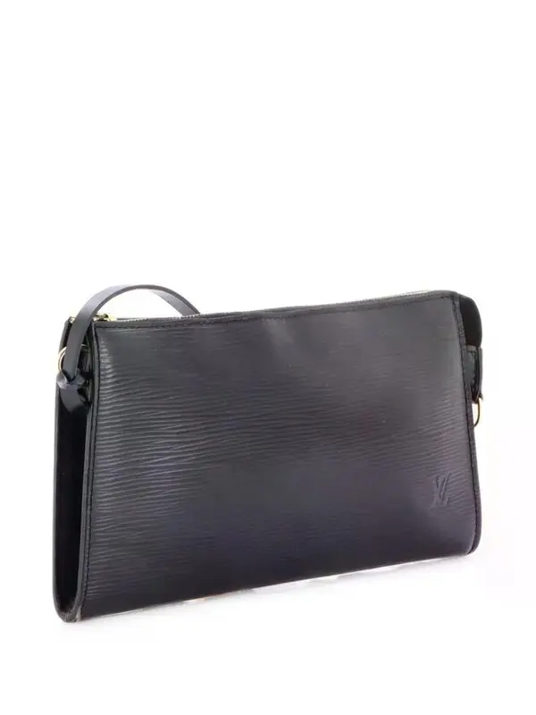 LOUIS VUITTON Pochette Accessoires Epi Leather Clutch Bag