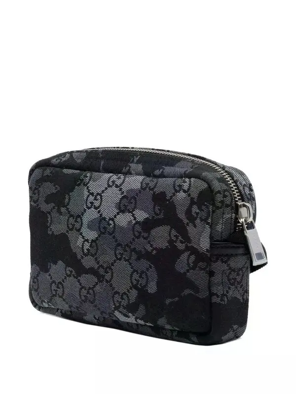 Gucci 2016-2026 Mini Gg Canvas Camouflage Buckle Crossbody Bag