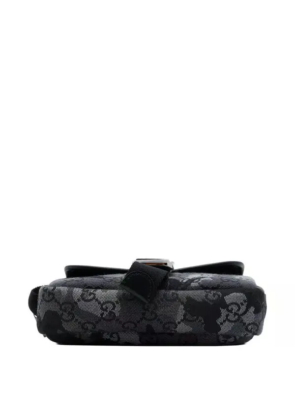 Gucci 2016-2026 Mini Gg Canvas Camouflage Buckle Crossbody Bag