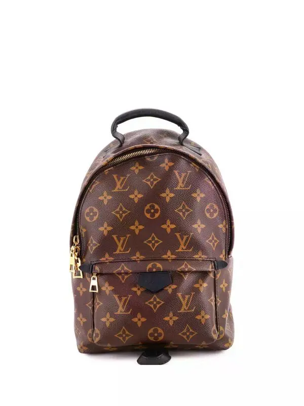 LOUIS VUITTON Palm Springs Monogram Canvas Pm Backpack - Brown