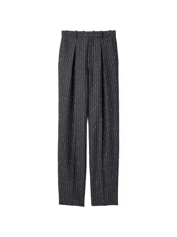 Jacquemus The Losange Pleated Tailored Trousers