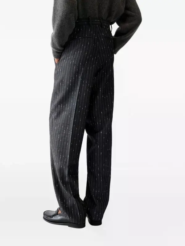 Jacquemus The Losange Pleated Tailored Trousers
