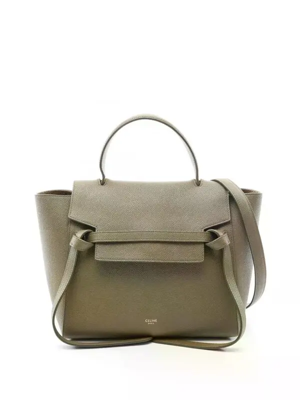 Celine 2000-2026 Micro Grained Calfskin Belt Bag Satchel