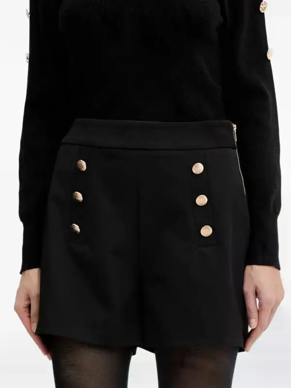 MORGAN Button-detail Tailored Shorts