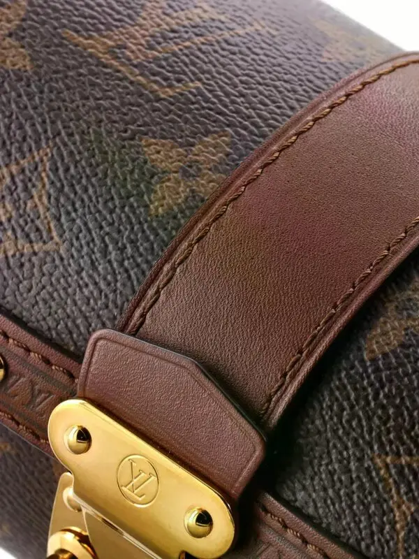 LOUIS VUITTON Papillon Trunk Bag Monogram Canvas Shoulder Bag - Brown