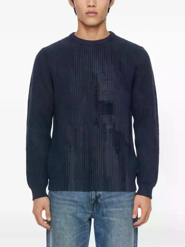 MANIFATTURE DEL NORD Ribbed-knit Sweater