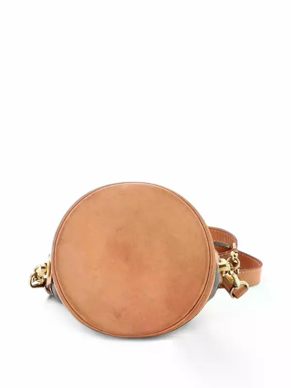 LOUIS VUITTON Duffle Handbag Monogram Canvas Bucket Bag