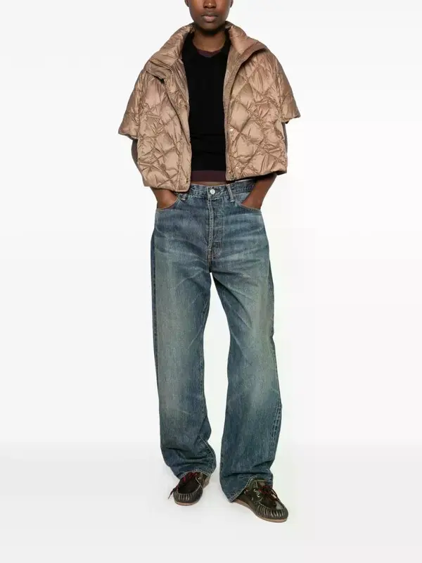 Max Mara Quilted Short-sleeve Jacket
