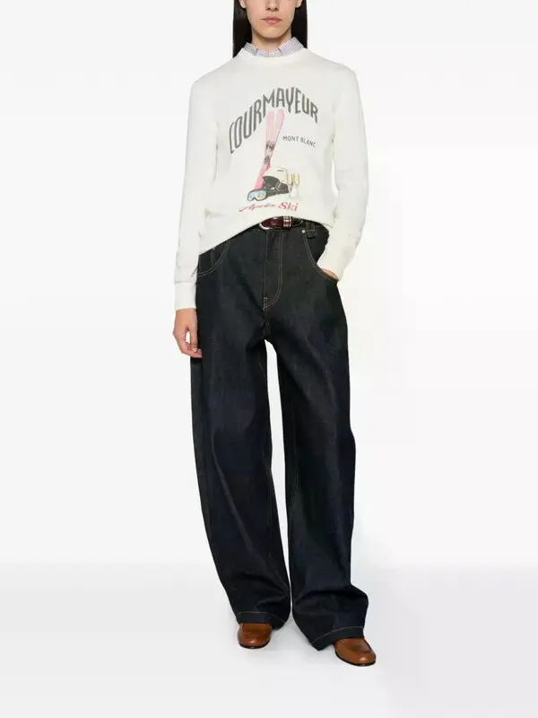 MC2 SAINT BARTH Graphic-print Sweater