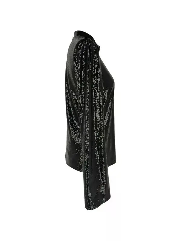 Galvan Sequined Long-sleeve Top