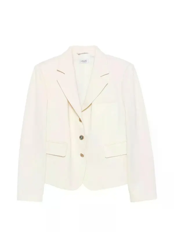 Liu Jo Embellished-button Blazer - Neutrals