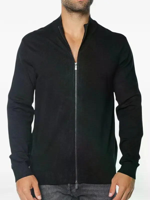 Armani Exchange Zip-up Cardigan