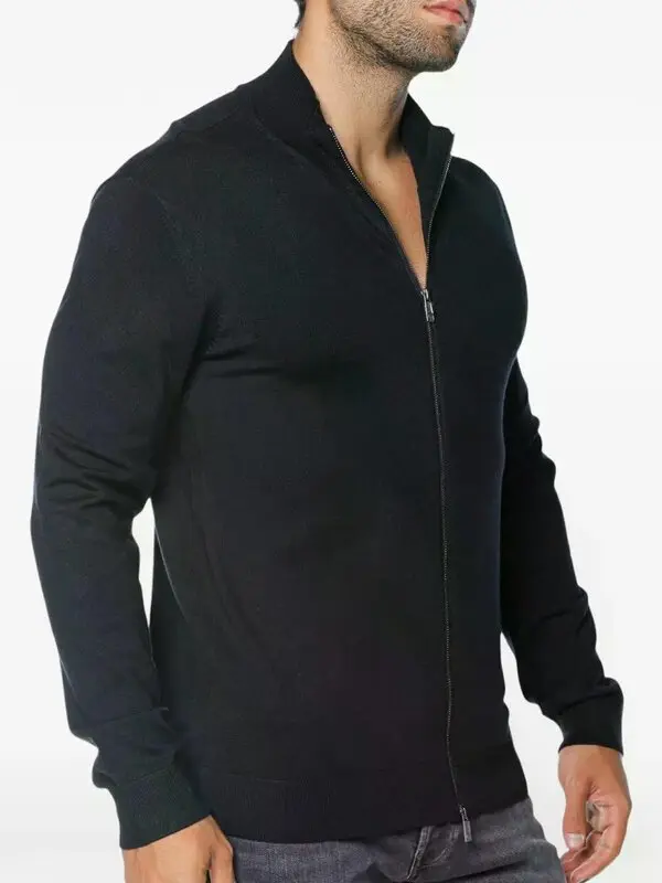 Armani Exchange Zip-up Cardigan