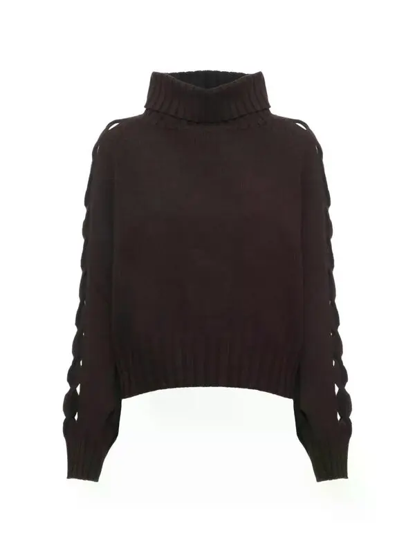 D.exterior Roll-neck Sweater