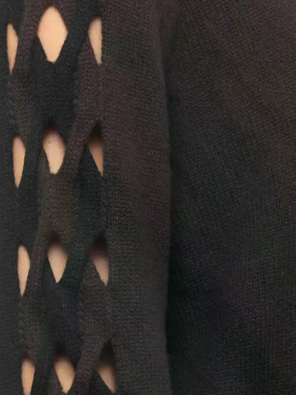 D.exterior Roll-neck Sweater