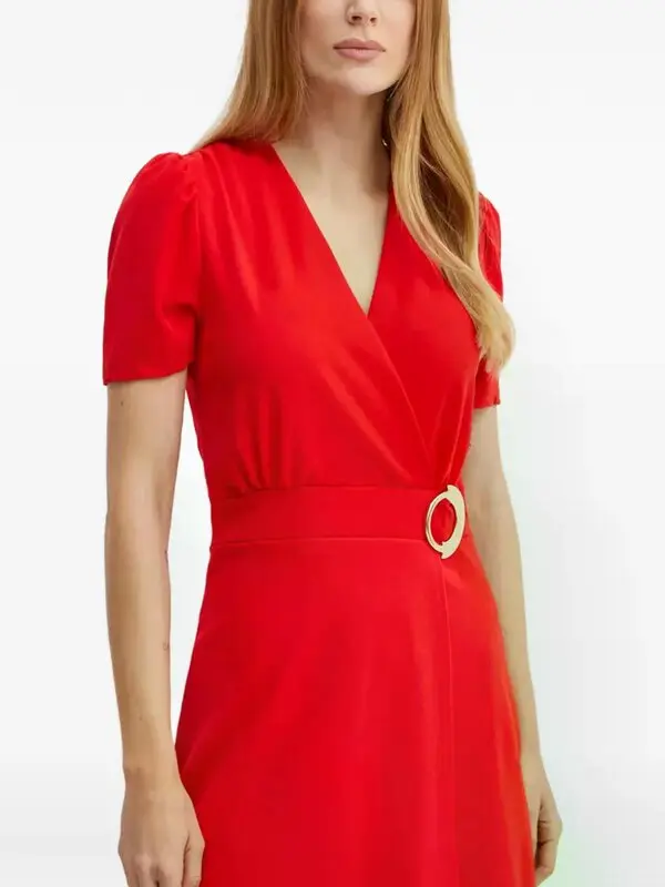 MORGAN Buckle-detail Mini Dress