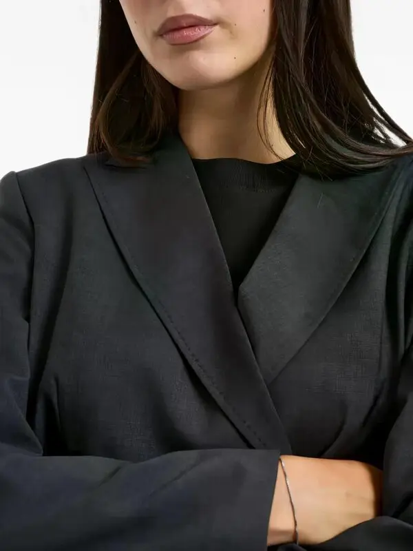 Max Mara Double-breasted Peak-lapels Blazer