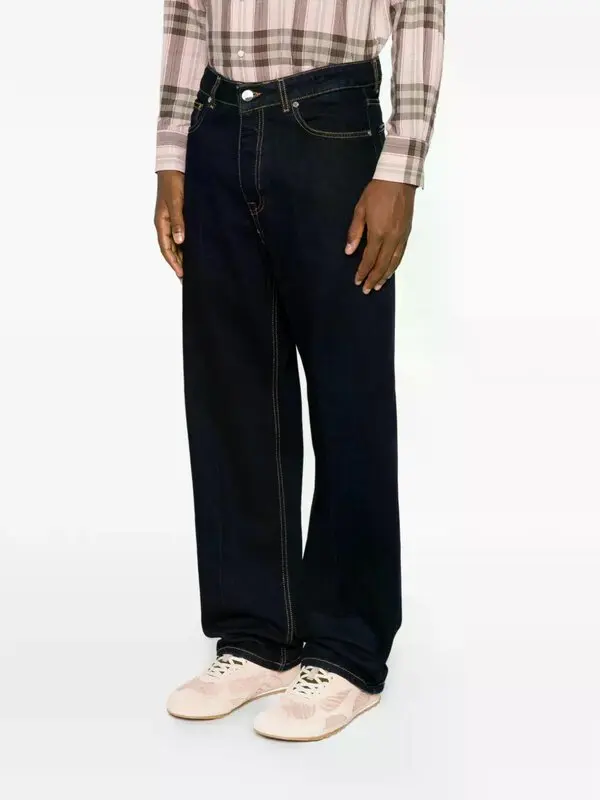 BE ABLE Contrast-stitch Loose-fit Jeans