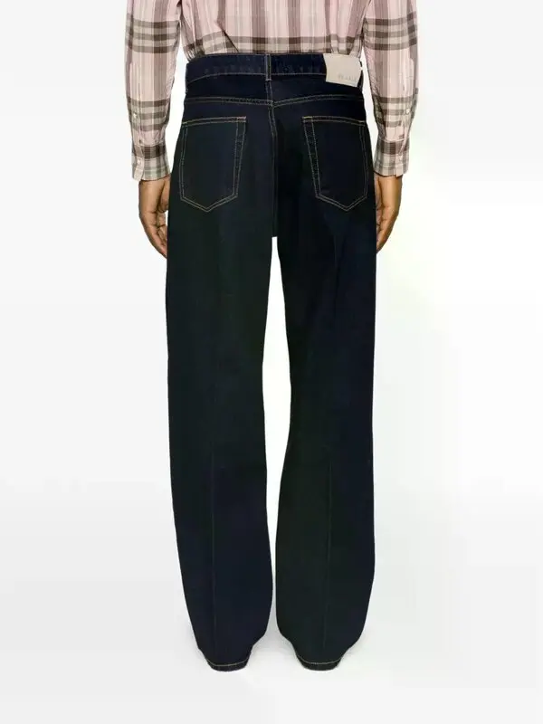BE ABLE Contrast-stitch Loose-fit Jeans