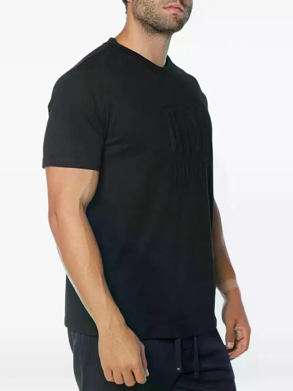 Armani Exchange Logo-embossed Cotton T-shirt