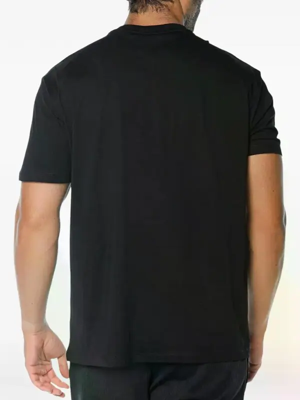 Armani Exchange Logo-embossed Cotton T-shirt