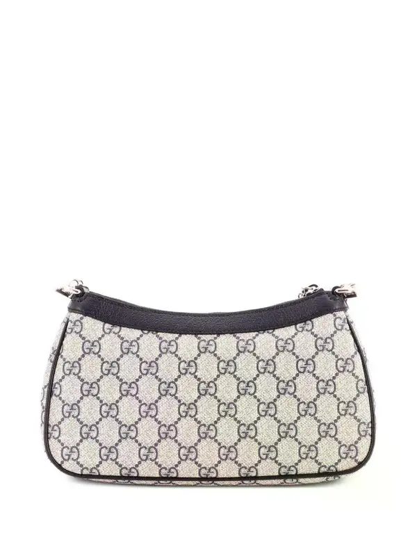 Gucci Ophidia Charm Shoulder Bag Gg Coated Canvas Small Crossbody Bag