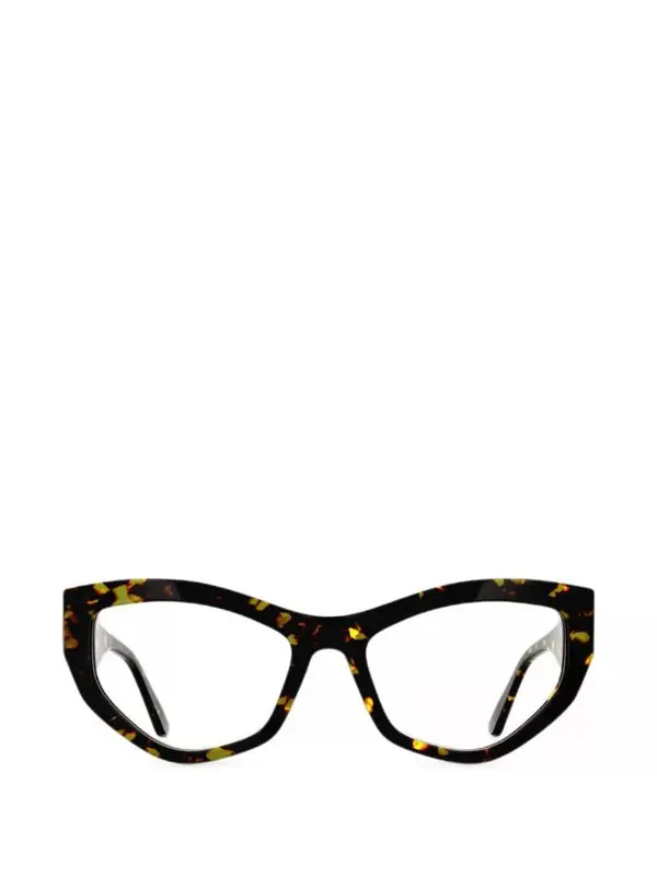 Karl Lagerfeld Tortoiseshell-effect Cat-eye Glasses - Brown