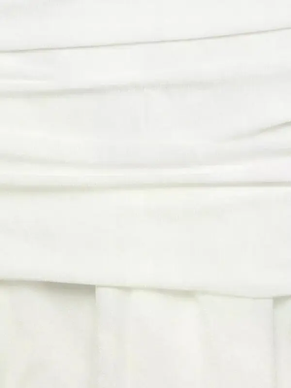 CHATS BY C.DAM Ruched Asymmetric Maxi Dress
