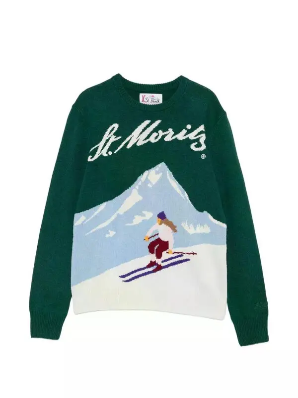 MC2 SAINT BARTH St. Moritz Intarsia-knit Sweater