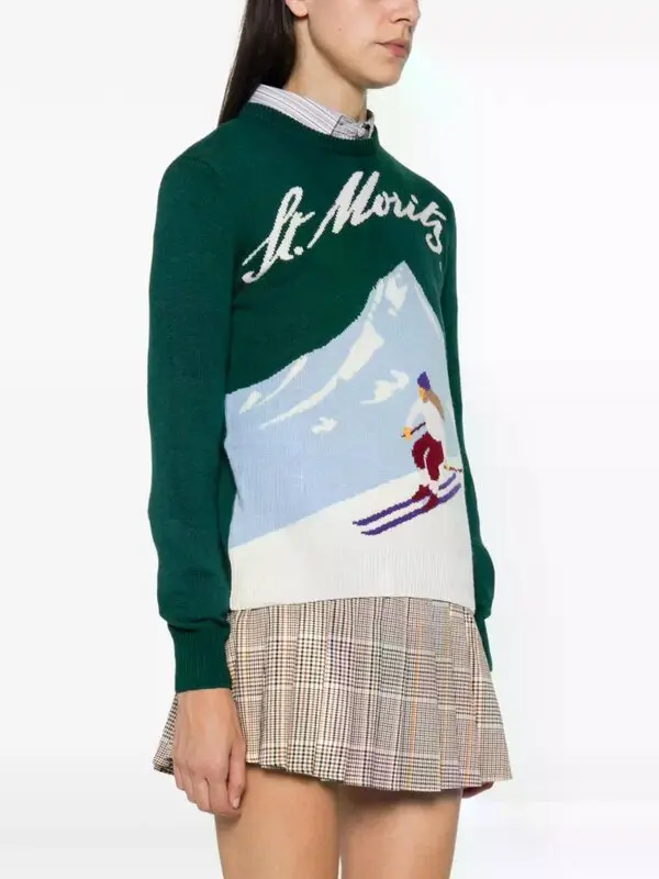 MC2 SAINT BARTH St. Moritz Intarsia-knit Sweater