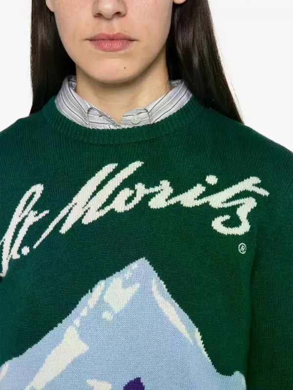MC2 SAINT BARTH St. Moritz Intarsia-knit Sweater