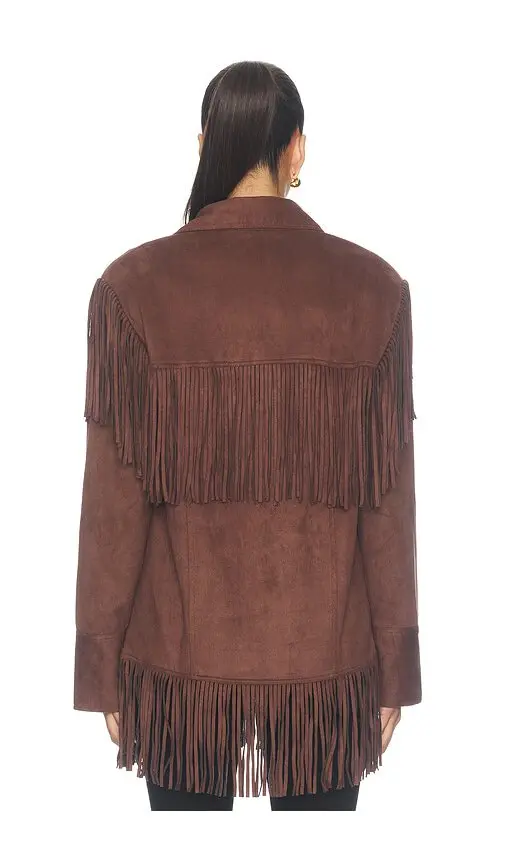 LOVERS AND FRIENDS Salley Faux Suede Jacket