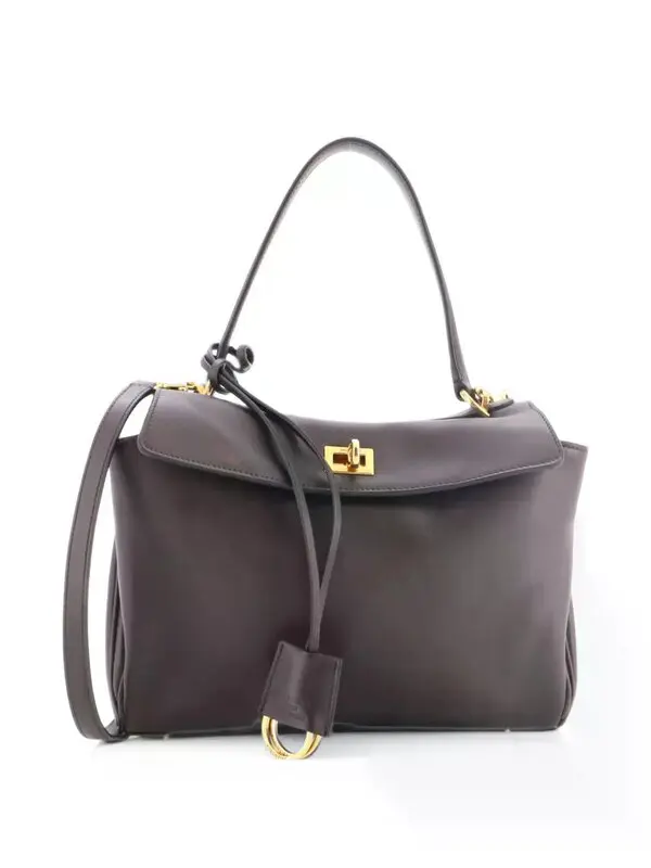 Balenciaga Rodeo Leather Small Shoulder Bag