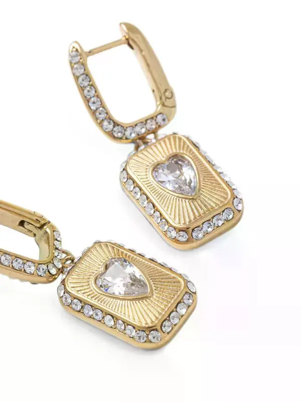 Guess Crystal Love Earrings