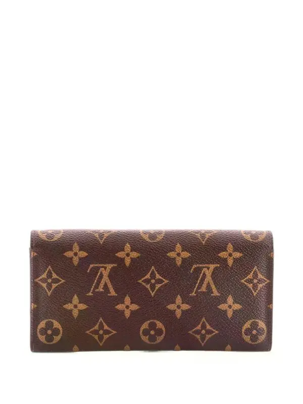 LOUIS VUITTON Emilie Wallet Monogram Canvas Small Wallets