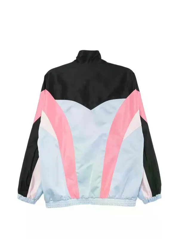 N°21 Colour-block Zip-up Jacket
