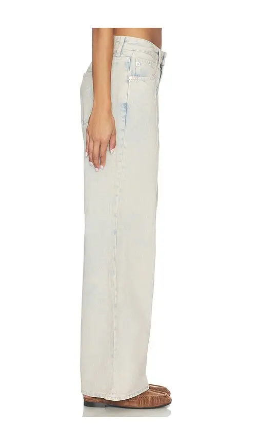 Ag Adria Wide Leg Jean In Baby Blue