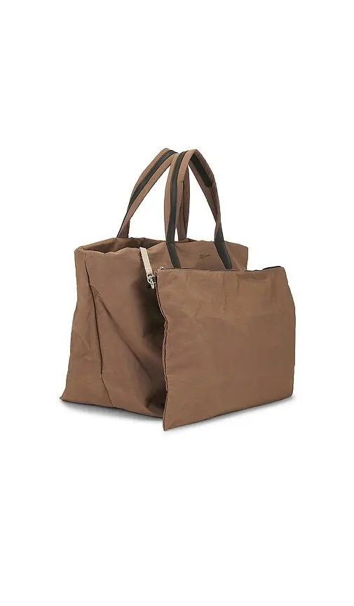 VEE COLLECTIVE Essence Weekend Bag In Brown