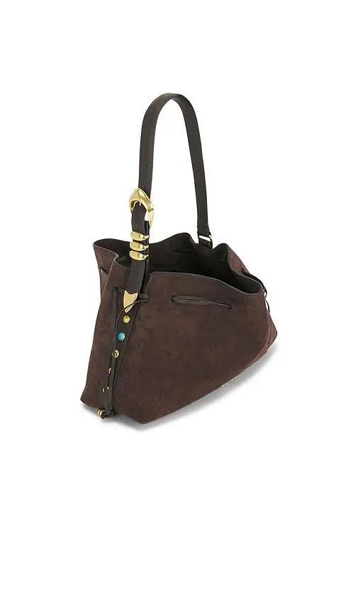 Rebecca Minkoff Billie Shoulder Bag In Brown
