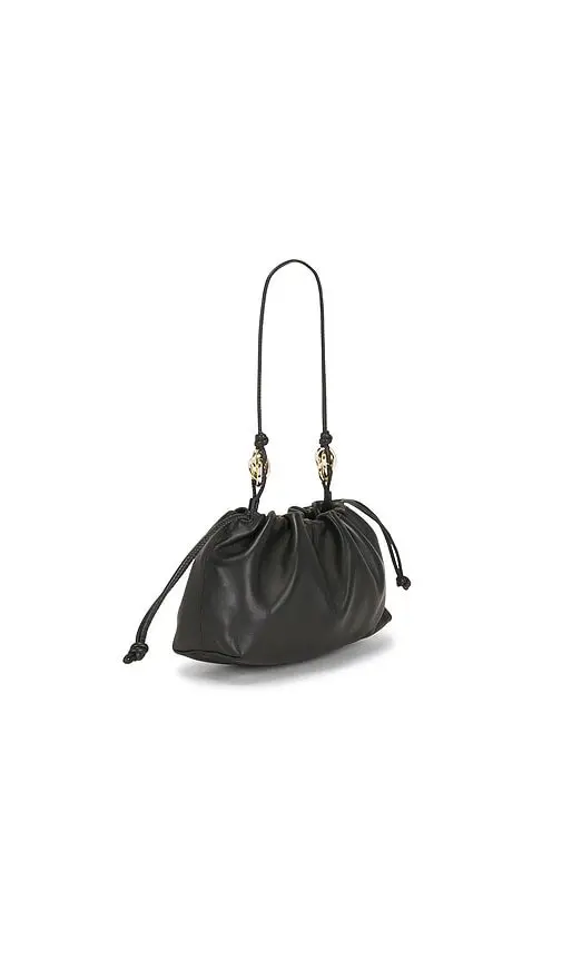 LOEFFLER RANDALL Nappa With Gold Hardware Shoulder Bag