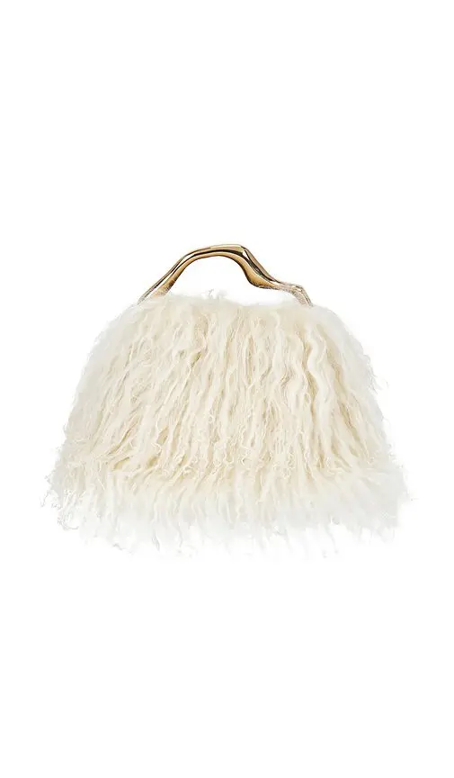 Cult Gaia Solene Mini Top Handle In Cream